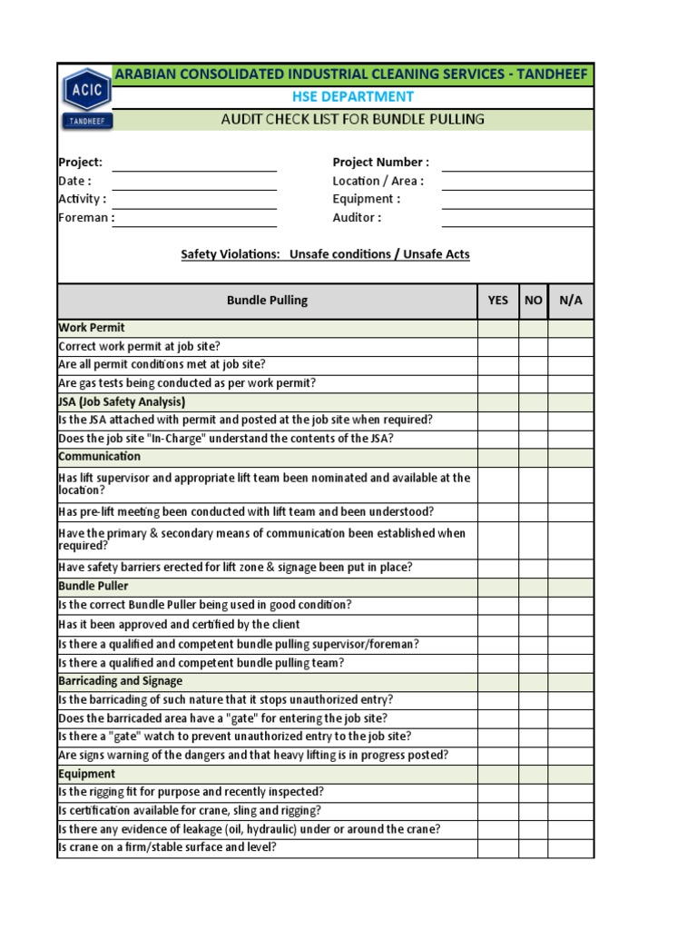 Arabian Consolidated Industrial Cleaning Services - Tandheef | PDF ...