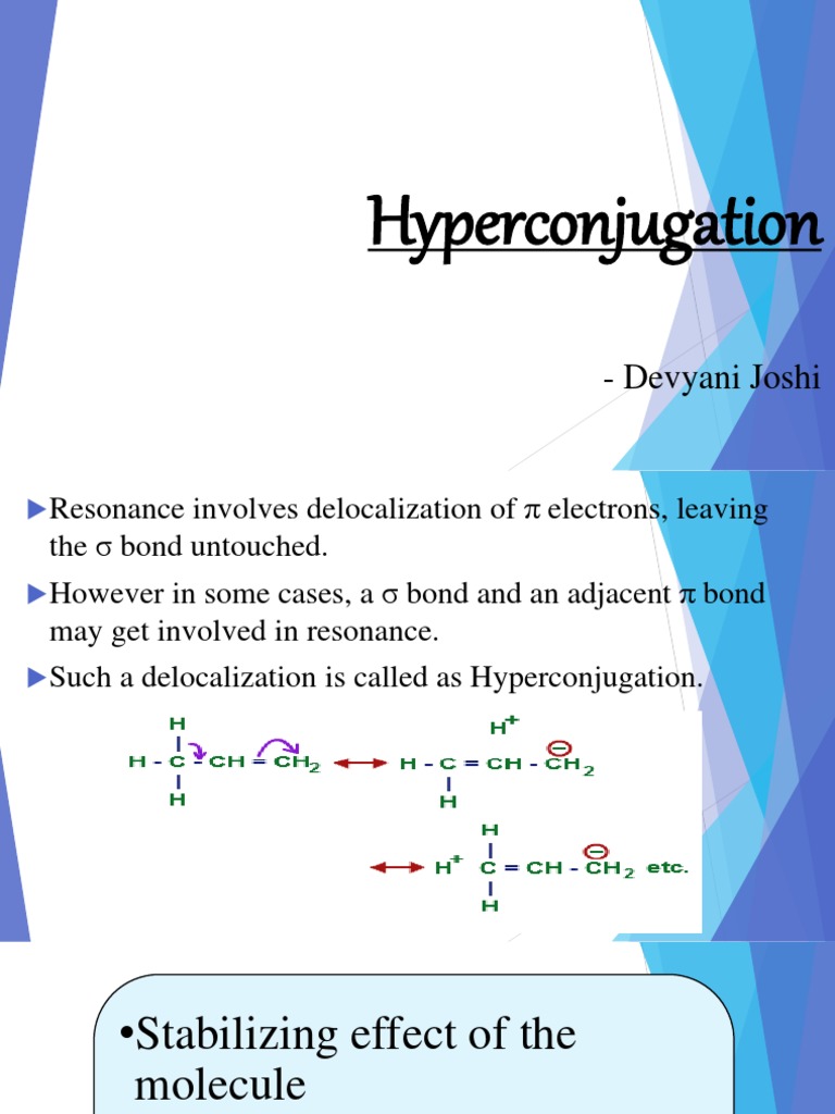 Understanding Hyperconjugation Effects | PDF | Chemical Bond | Alkane