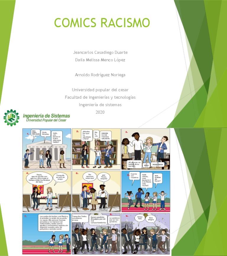 Comics Racismo Presentacion | PDF
