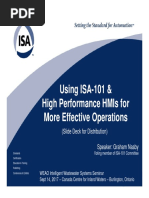 ISA101, Human Machine Interfaces | PDF | User Interface | Product Lifecycle