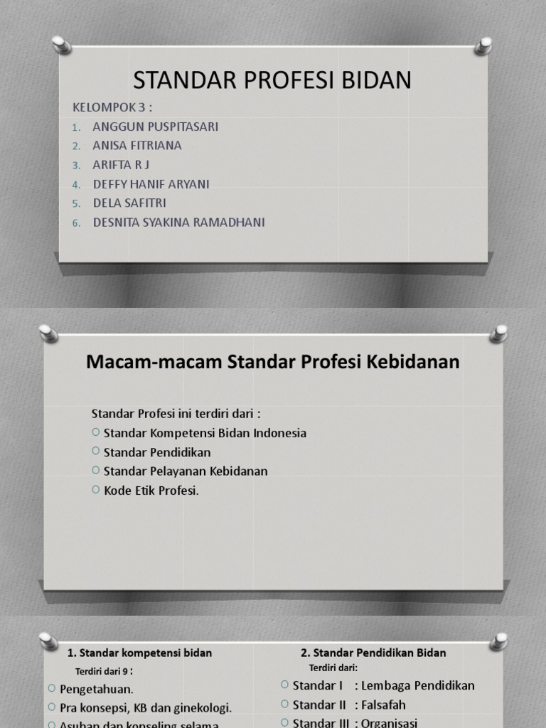Standar Profesi Bidan | PDF | Kesehatan Holistik