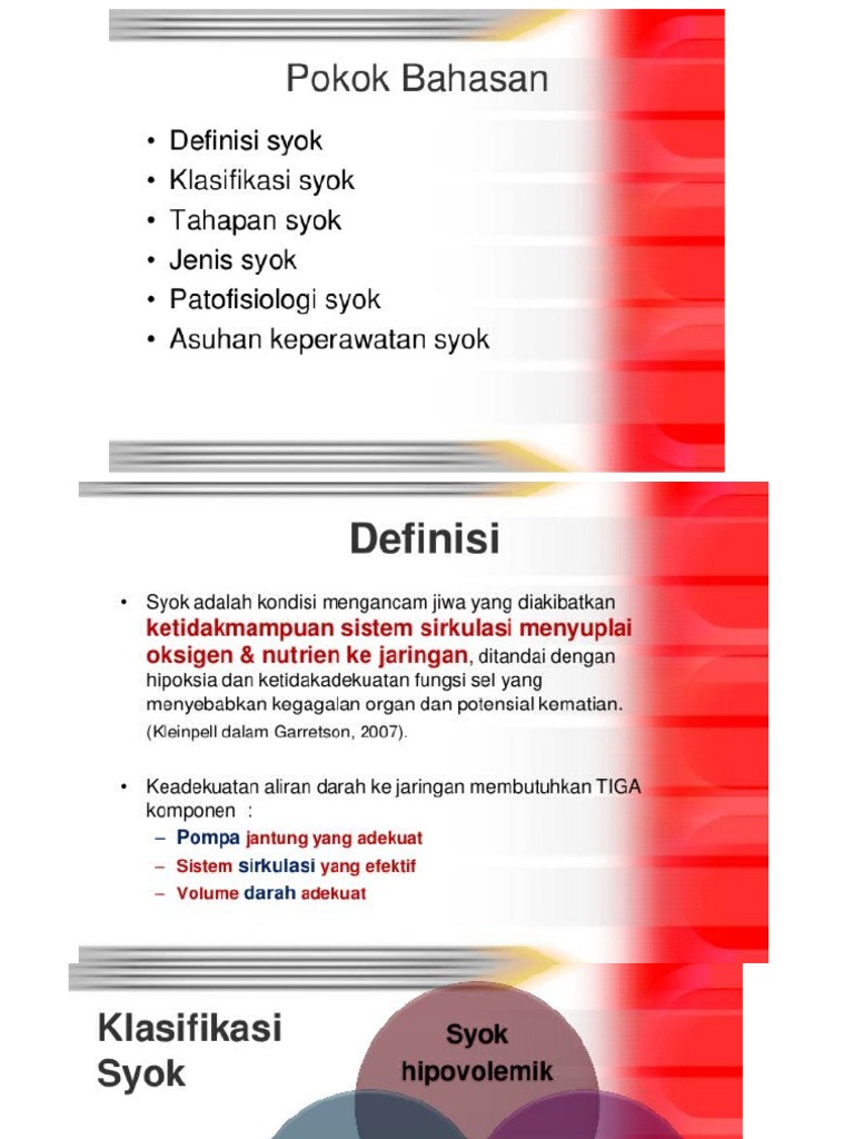 Jenis-Jenis Syok | PDF