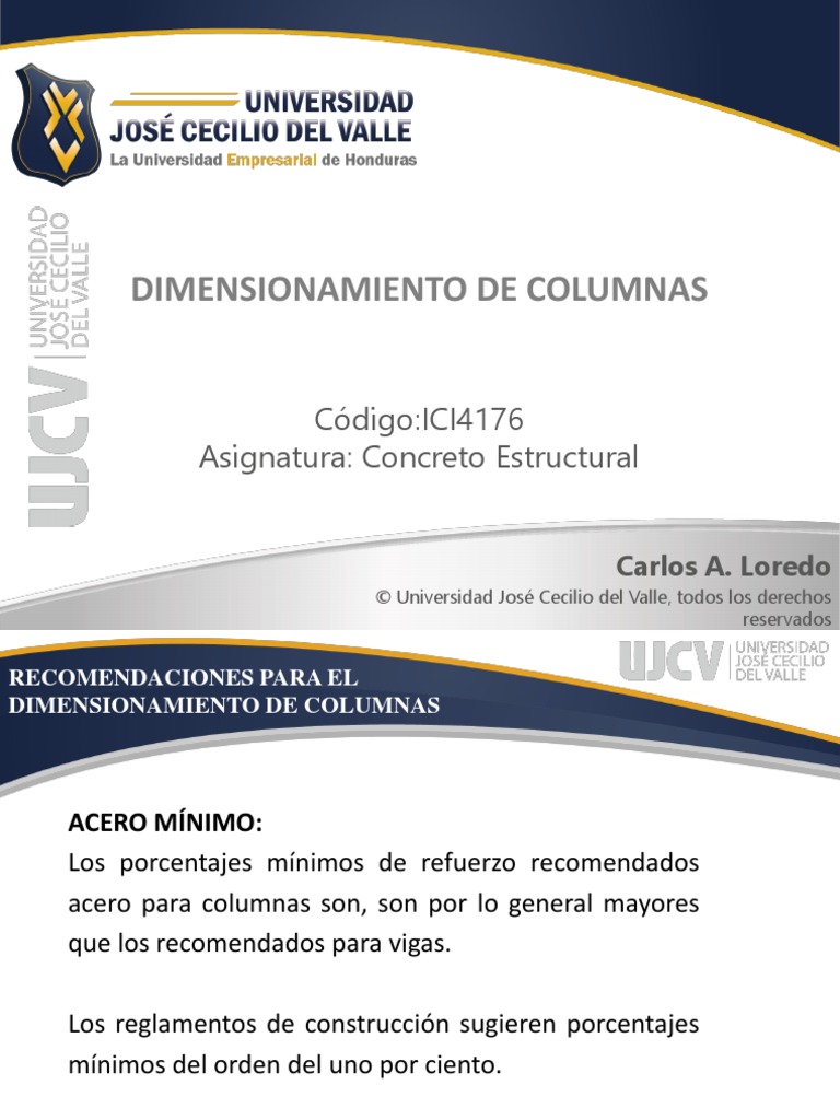 Dimensionamiento de Columnas | PDF | Acero | Naturaleza