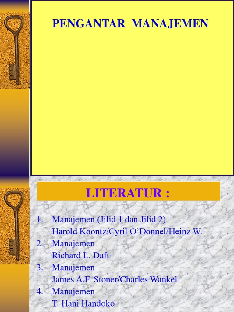 Pengantar Manajemen Fix Uts | PDF