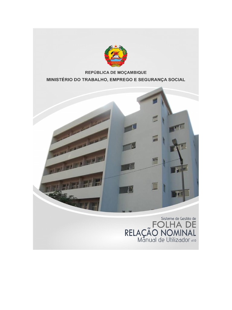 ManualUtilizador Relação Nominal | PDF | Autenticação | Ministério ...