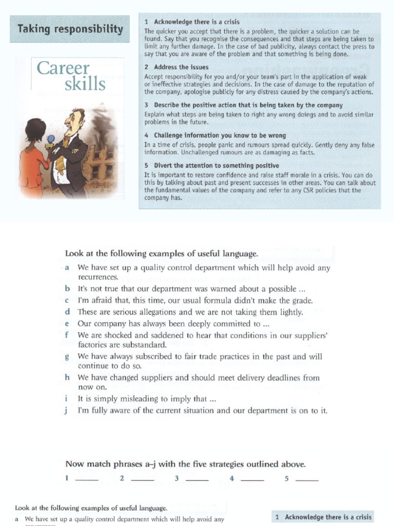Crisis and Responsibility | PDF