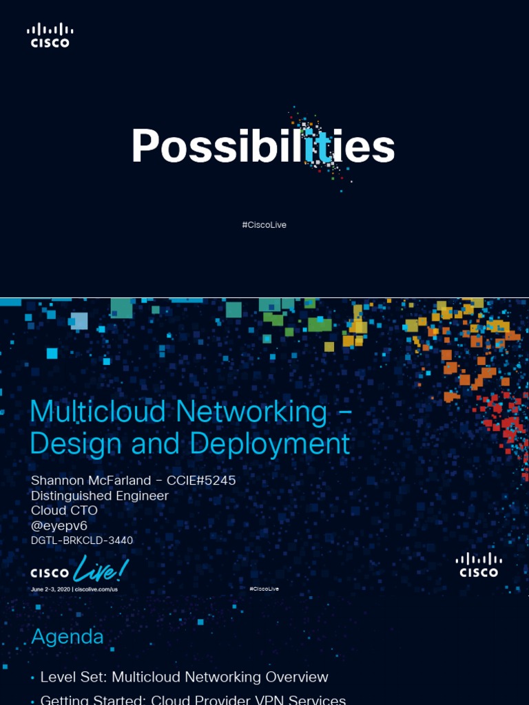 DGTL-BRKCLD-3440-Multicloud Networking - Design and Deployment | PDF | Virtual Private Network ...