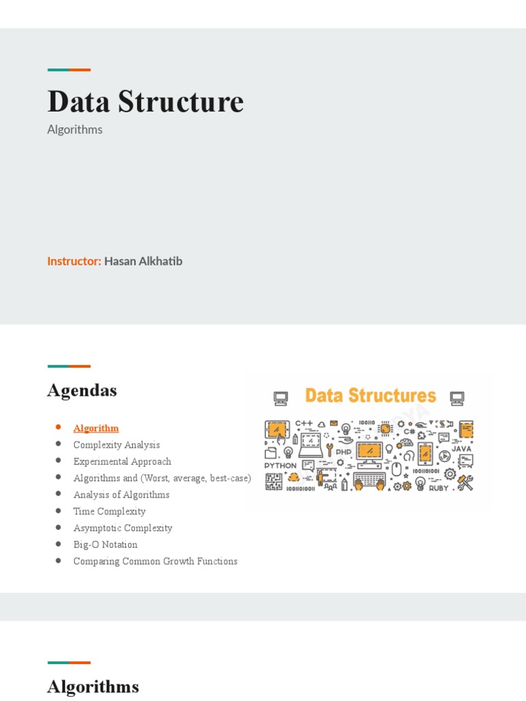 Data Structure: Algorithms | PDF | Time Complexity | Algorithms
