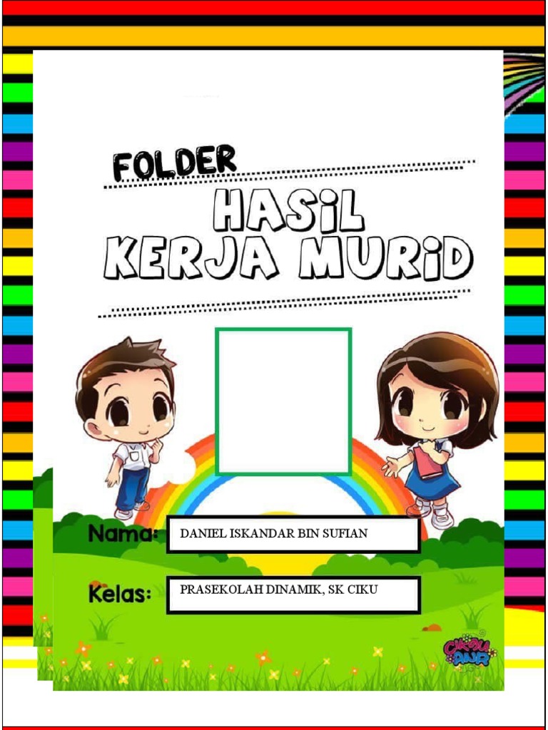 Cover Folder Hasil Kerja Murid | PDF