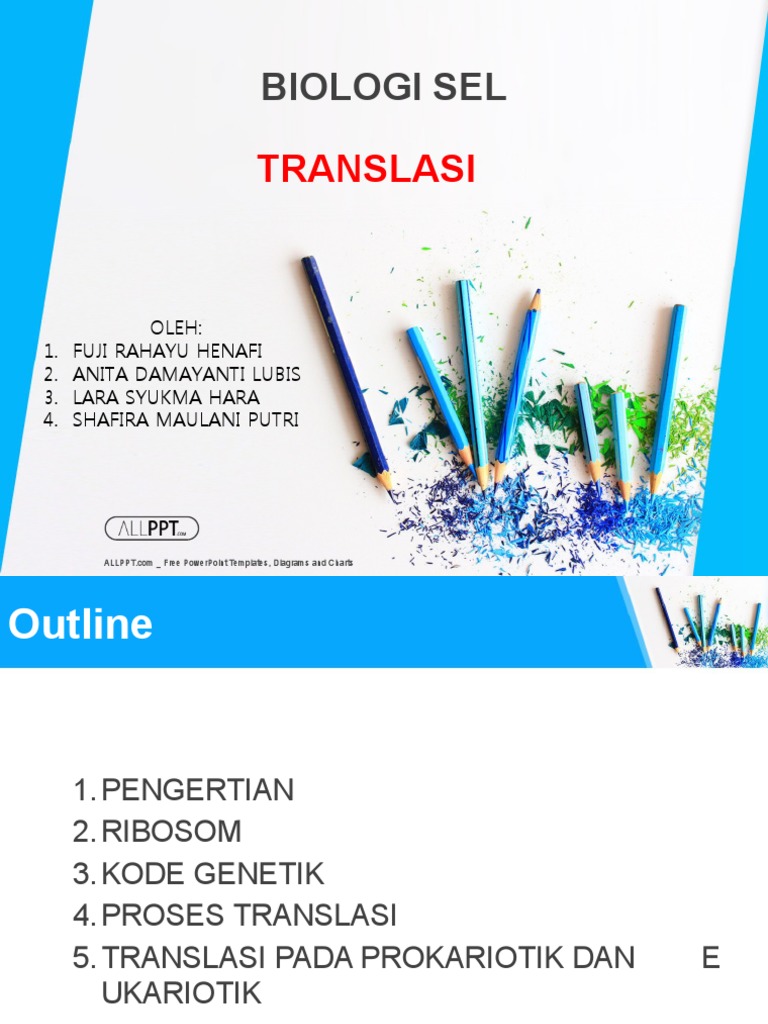 Proses Translasi dalam Sintesis Protein | PDF | Komputer