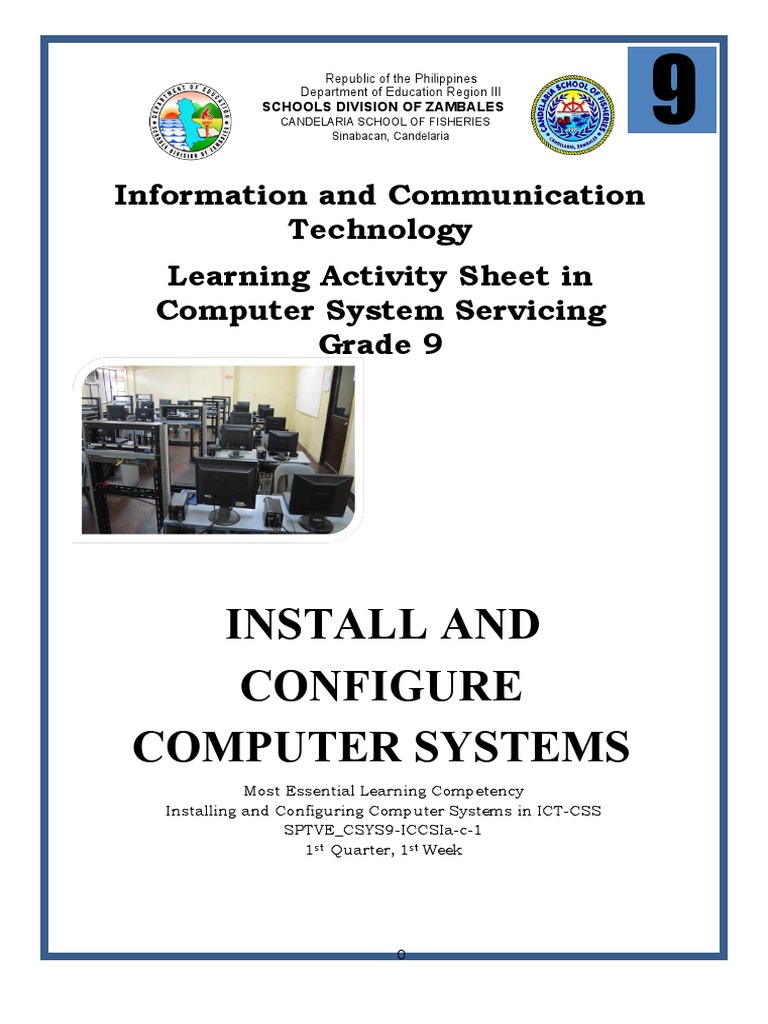 ICT Grade 9: Computer Systems Module 1 | PDF | Hazards | Occupational ...