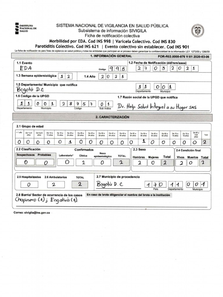 Ficha 998 Semana 12 | PDF
