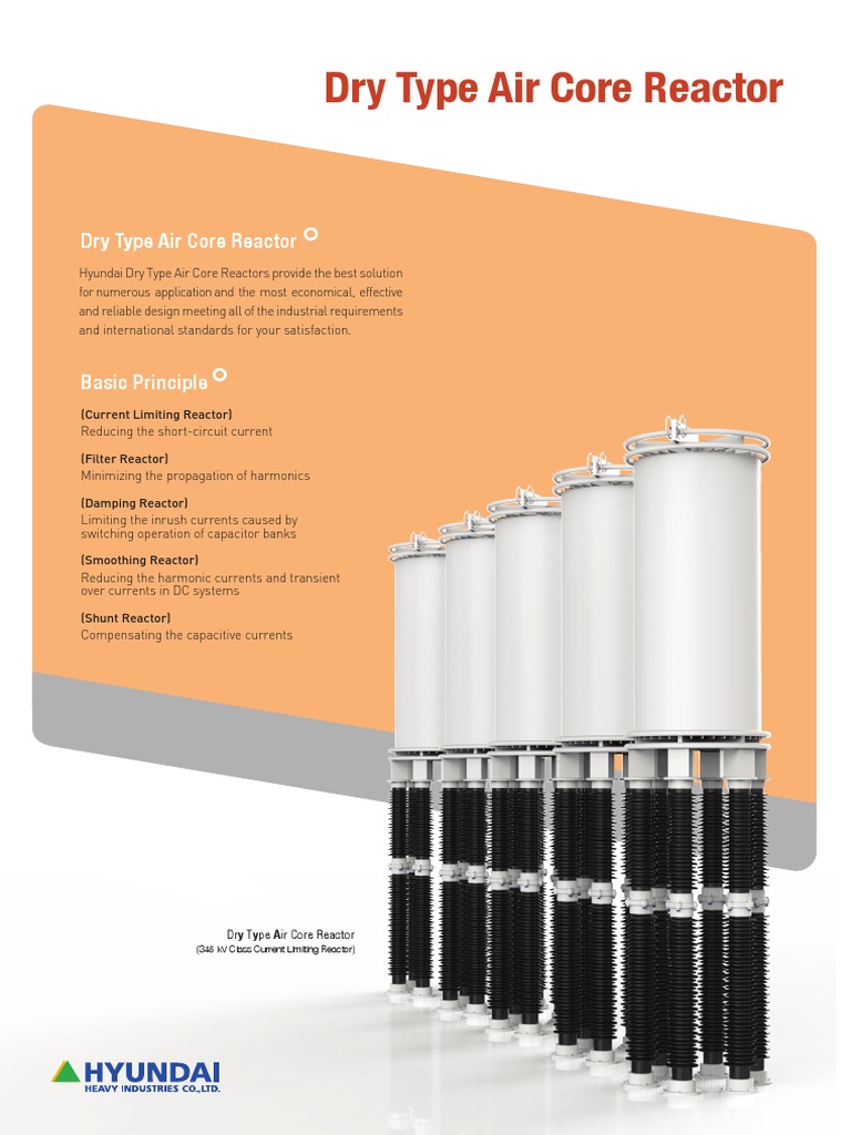 07dry Type Air Core Reactor | PDF | Inductor | International ...