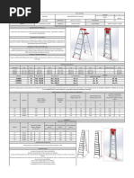 Ficha Técnica Escalera Truper | PDF