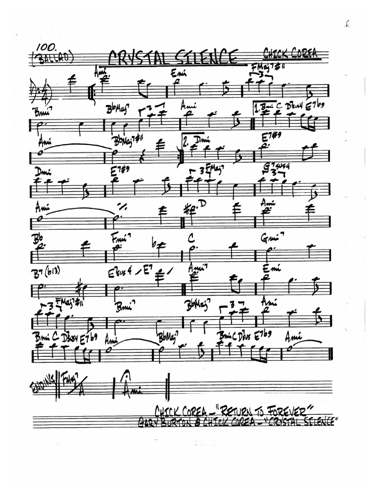 Crystal Silence | PDF