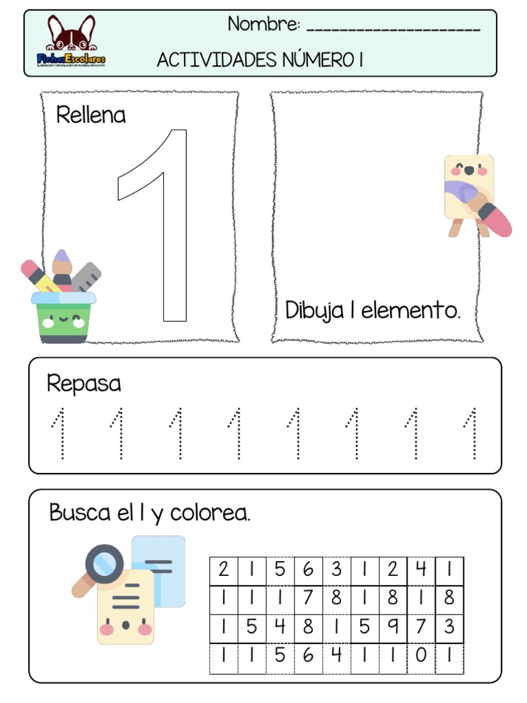 Actividades Número 1 | PDF