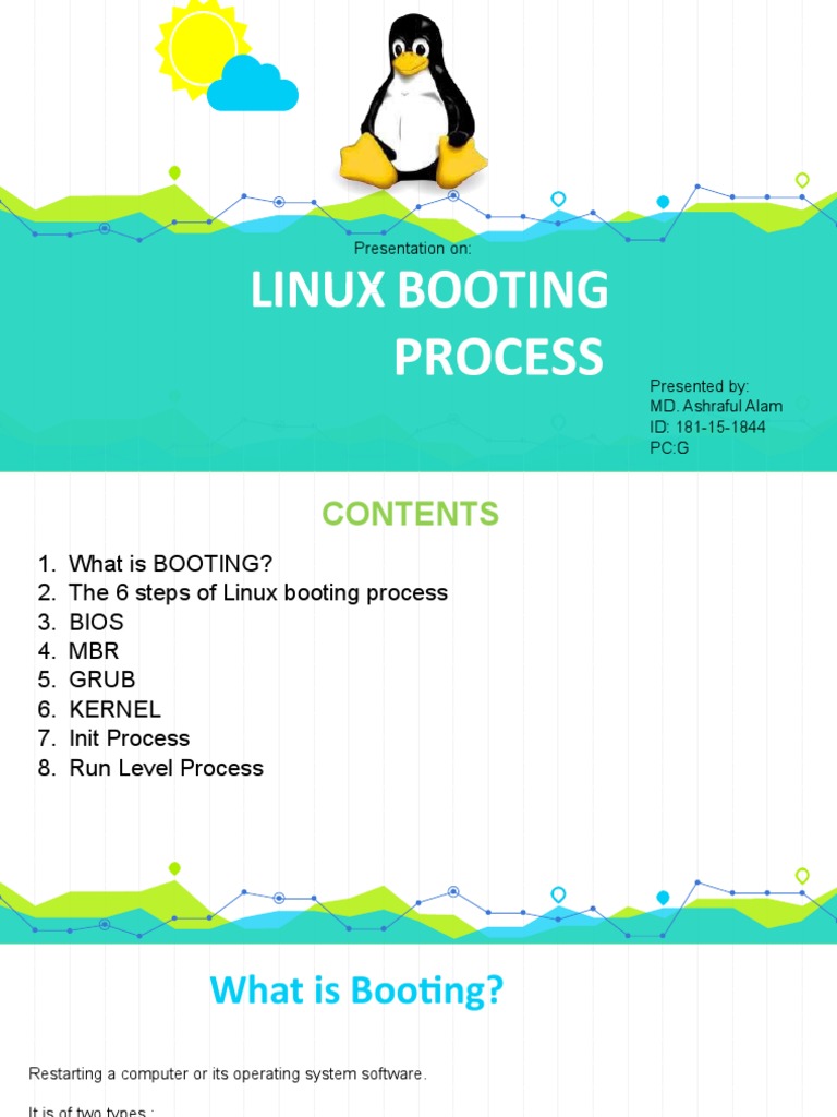 Linux Booting Process | PDF | Booting | Bios