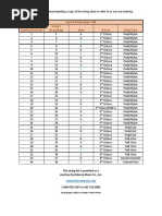 Pedal Harp String Guide For Salvi and Lyon and Healy | PDF | Music ...