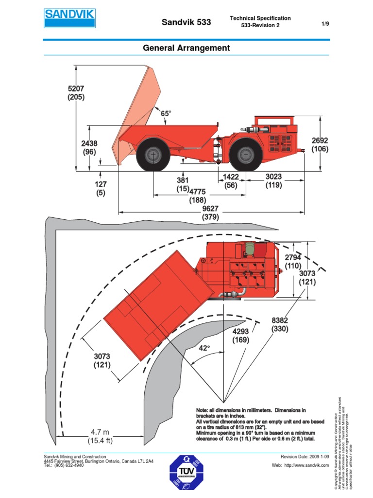 Sandvik 533 | PDF | Pump | Vehicles