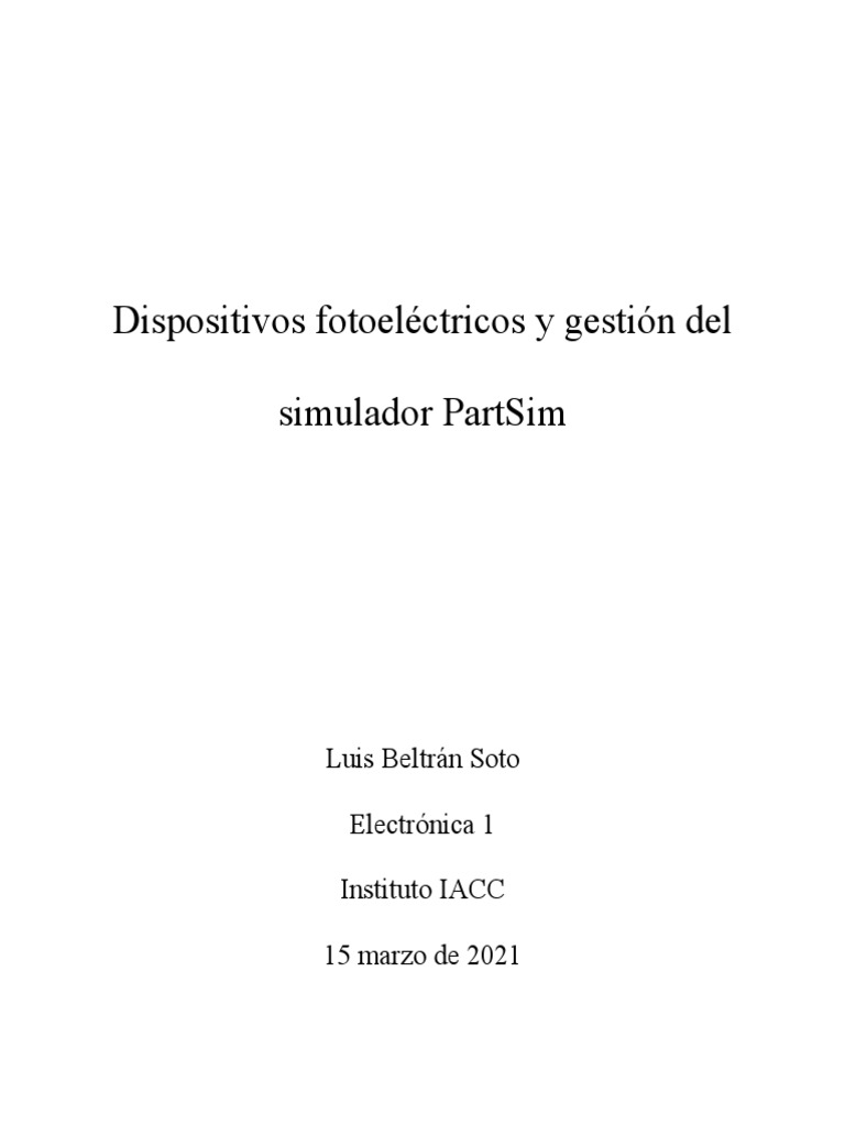 Luis - Beltran - Control 8 | PDF | Célula solar | Transistor