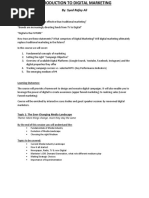 Session 01 - Introduction | PDF