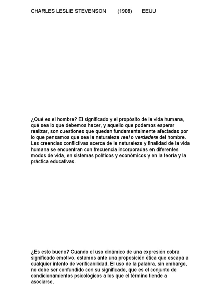 1908 Charles Leslie Stevenson | PDF