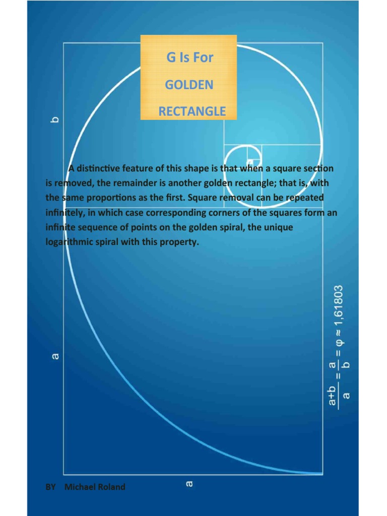 Golden Rectangle and Its Properties | PDF