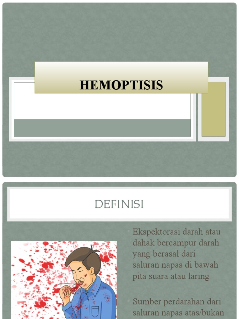 Hemoptisis Masif | PDF
