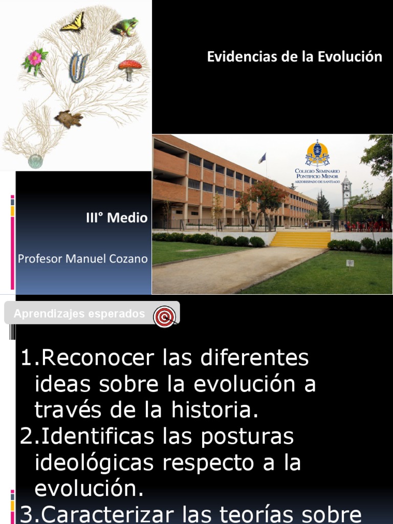 Evidencias de La Evolución | PDF | Evolución | Fósil