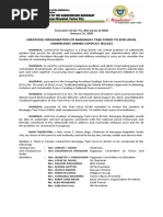 Sample Barangay Session Minutes | PDF | Government | Justice