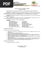 Barangay Gender and Development Focal Point System (BGFPS) | PDF ...