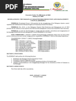 Sample BDRRMC Resoultion For The Adoptation of The BDRRM Plan | PDF ...