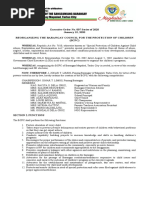 BCPC Reorganization Executive Order | PDF | Government | Childhood