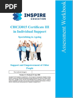 CHCCCS019 Learner Guide - v1.2 | PDF | Risk | Empowerment