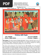 Class - 12th Chapter - 03 The Mughal School of Miniature Painting | PDF ...