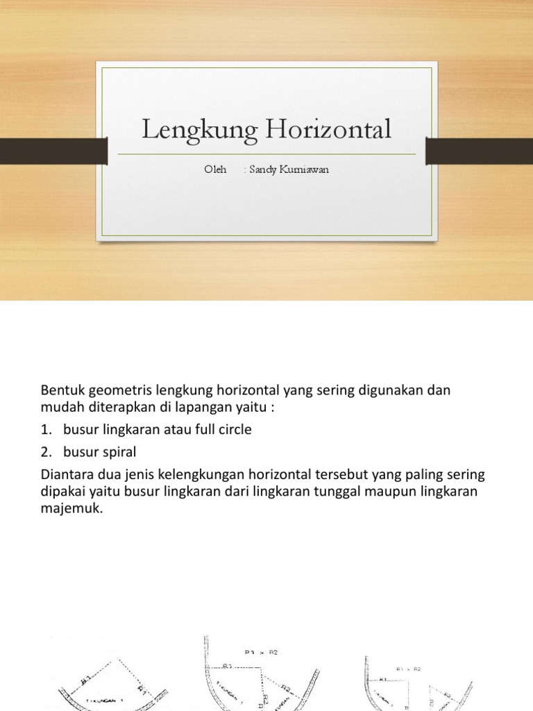 Lengkung Horizontal | PDF | Metode & Bahan Ajar