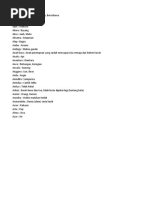 Contoh 100 Kata Diksi | PDF