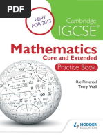 Igcse Mathematics Formula Booklet | PDF | Behavior Modification | Learning