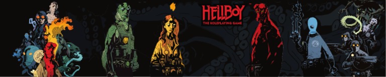 Hellboy - The Roleplaying Game - GM Screen - Front | PDF