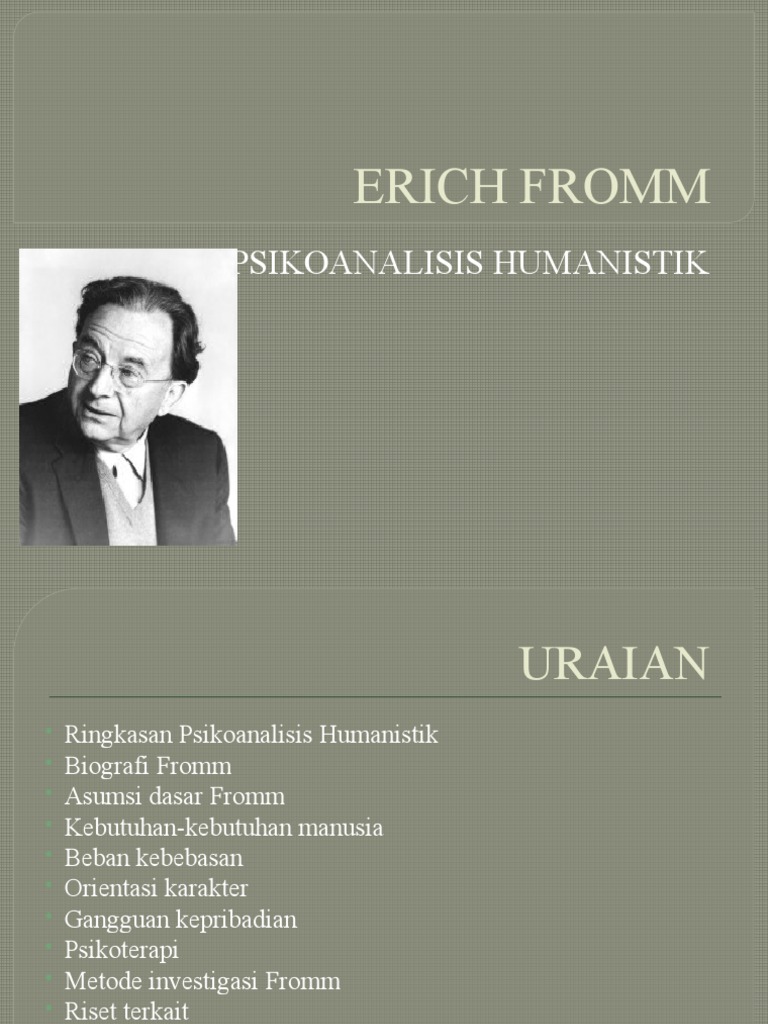 Erich Fromm | PDF