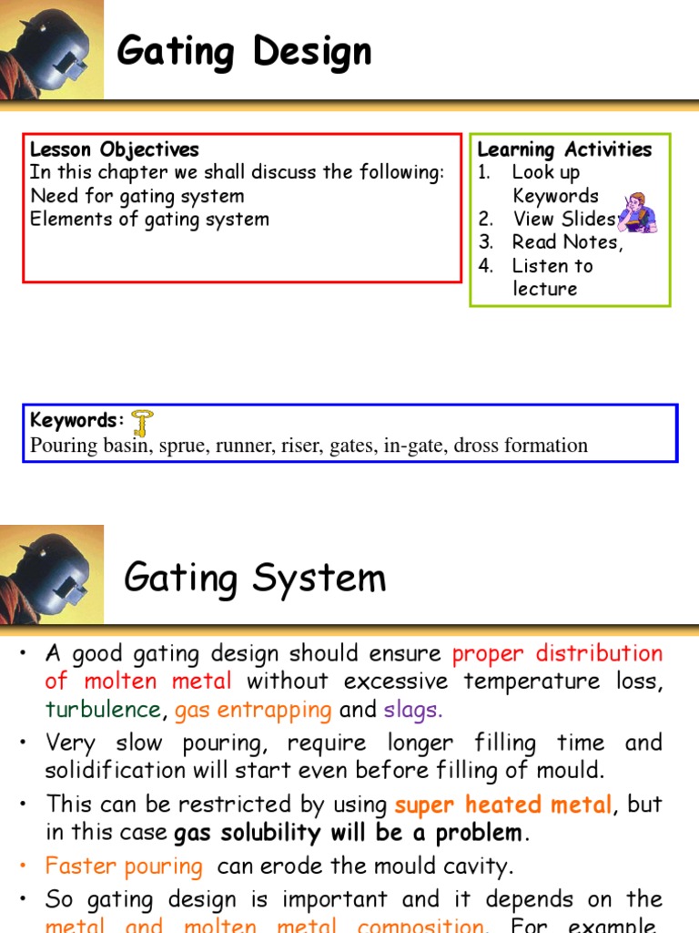 Gating Design V3 | PDF | Casting (Metalworking) | Fluid Dynamics