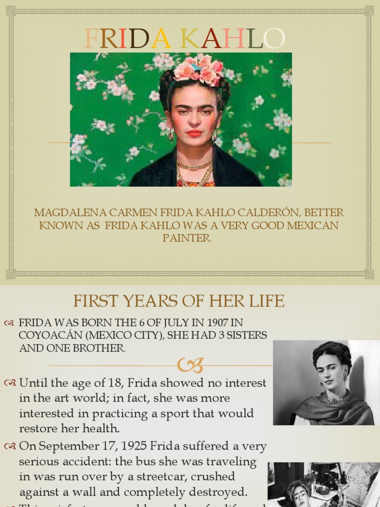 The Life and Art of Frida Kahlo: Overcoming Adversity through Self ...