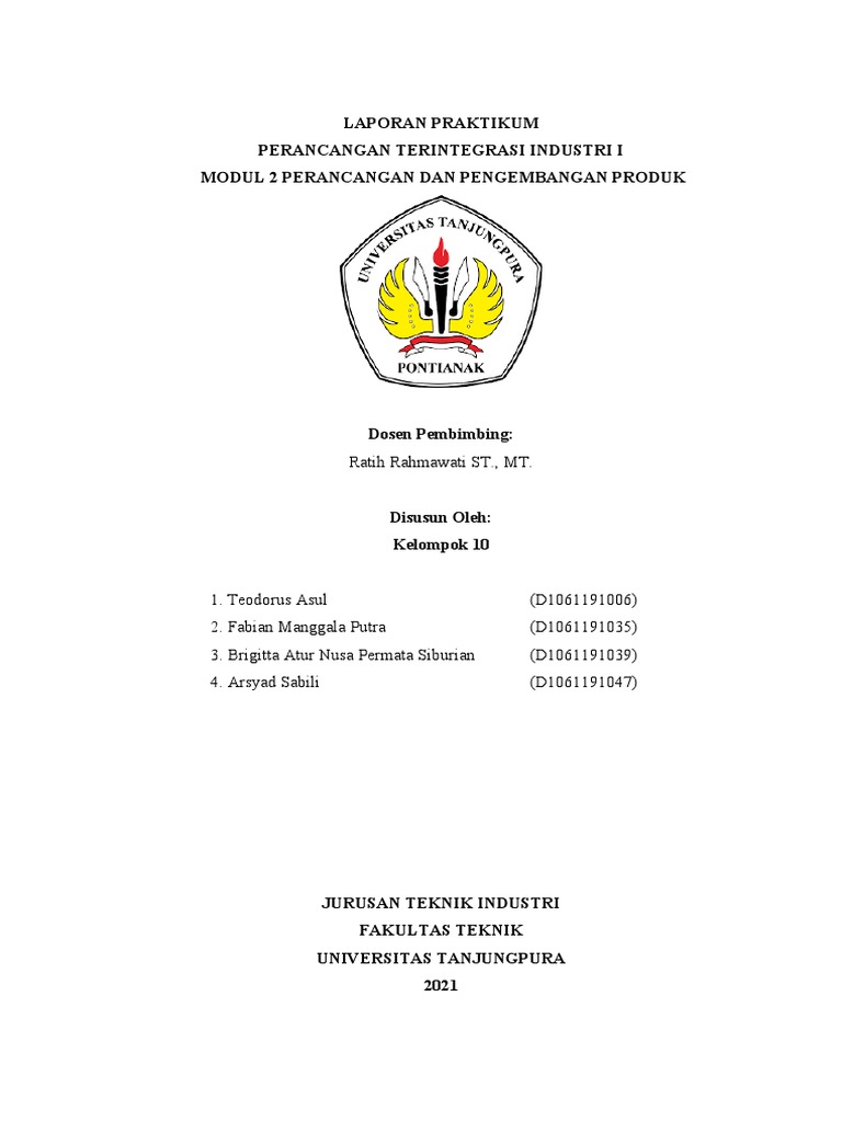 Laporan Modul 2 Perancangan Dan Pengembangan Produk | PDF