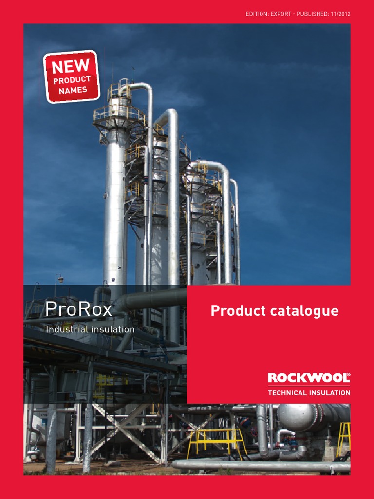 ROCKWOOL© Technical Insulation | PDF | Thermal Insulation | Water Vapor