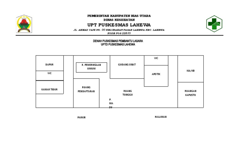 Denah Pustu Lasara | PDF
