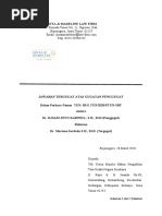 Contoh SURAT GUGATAN Hukum Acara Perdata | PDF