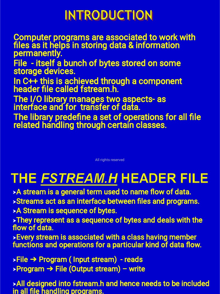 File Handling 19062020 085754pm | PDF | Input/Output | Class (Computer ...