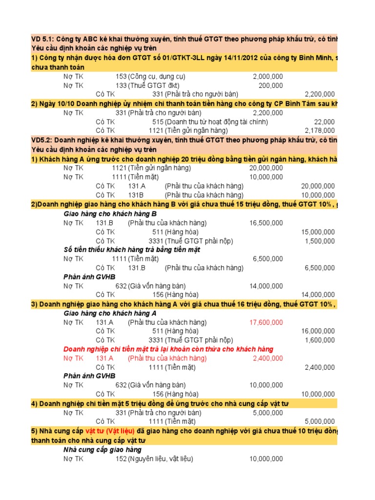 CHƯƠNG 5 KTTC1 KẾ TOÁN NỢ PHẢI TRẢ | PDF