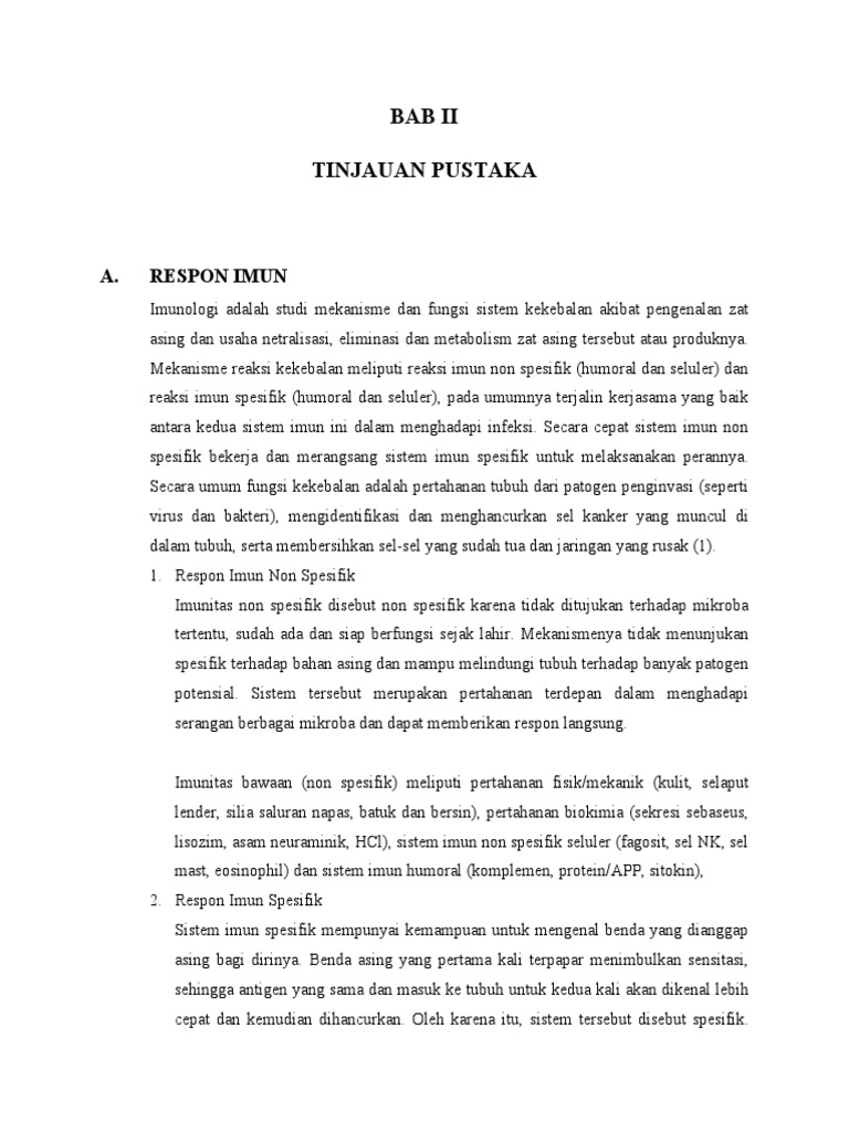 Bab 2 - Tinjauan Pustaka | PDF