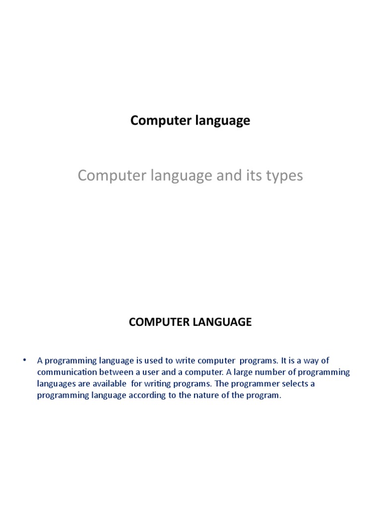 computer-language-and-its-types-pdf-assembly-language-computer